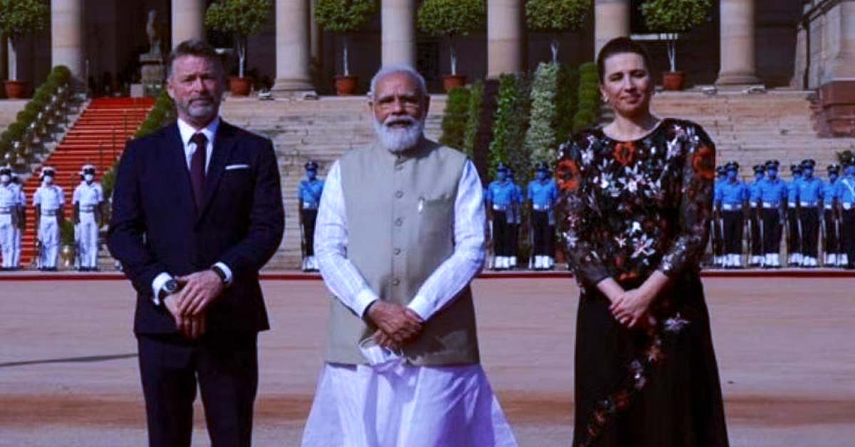 PM Narendra Modi meets Danish Prime Minister Mate Fredriksen - The Radar