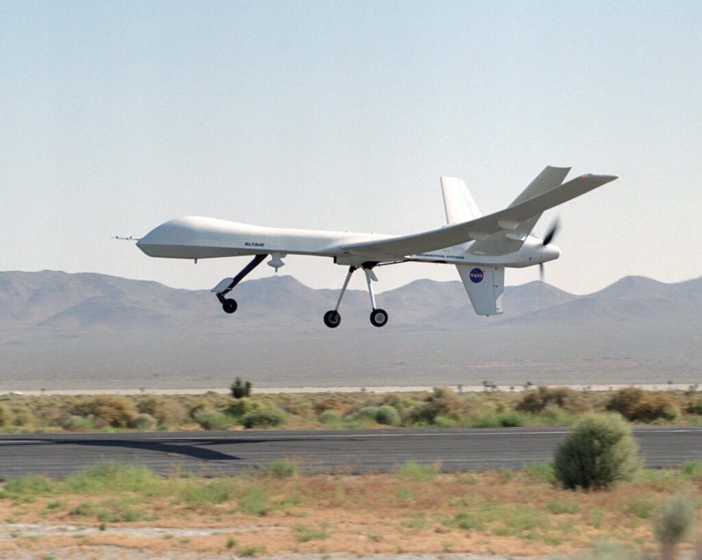 Unmanned vehicle ready to take off - The Radar