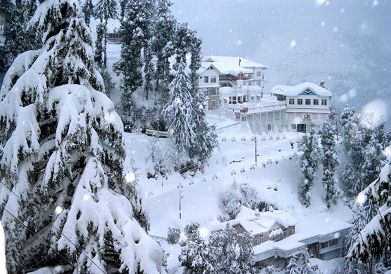 First snowfall of winter in Himachal Pradesh - The Radar